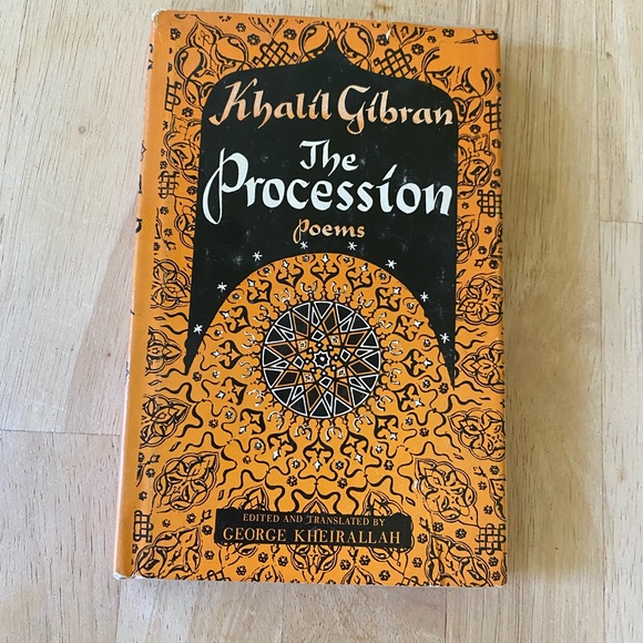 Accents | Khalil Gibran The Procession Poems 1958 Hard Copy | Poshmark